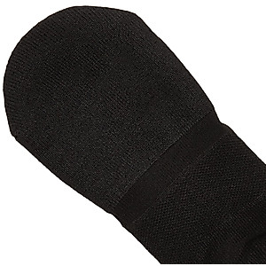 Experia Thin Padded Ankle Sock, Black, M Size, Pack of 3