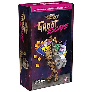 Spin Master Games Marvel Guardians of The Galaxy, The Groot Escape, Charades-Style Card Games Board Games for Adults and Kids Ages 10 and up