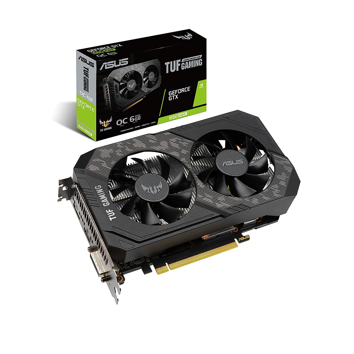 ASUS TUF Gaming Video Card - GeForce GTX 1660 Super, 6GB GDDR6, OC ...