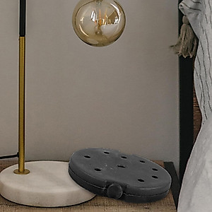 Floor Lamp Base Lamp Base Weight Light Base Weight for Table Lamp Round Light Base Weight Light Base Metal Loader Light Base Weight for Table Light Lamp Base Metal Loader