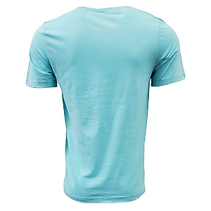 Nike Mens Just Do It Box Crewneck T-Shirt (X-Large, Aqua Blue)