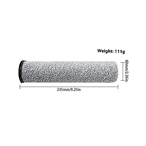 PLANTKA part Roller Brush, Compatible for Roborock Dyad Air, Wet & Dry Handheld Vacuum (2 Pcs)