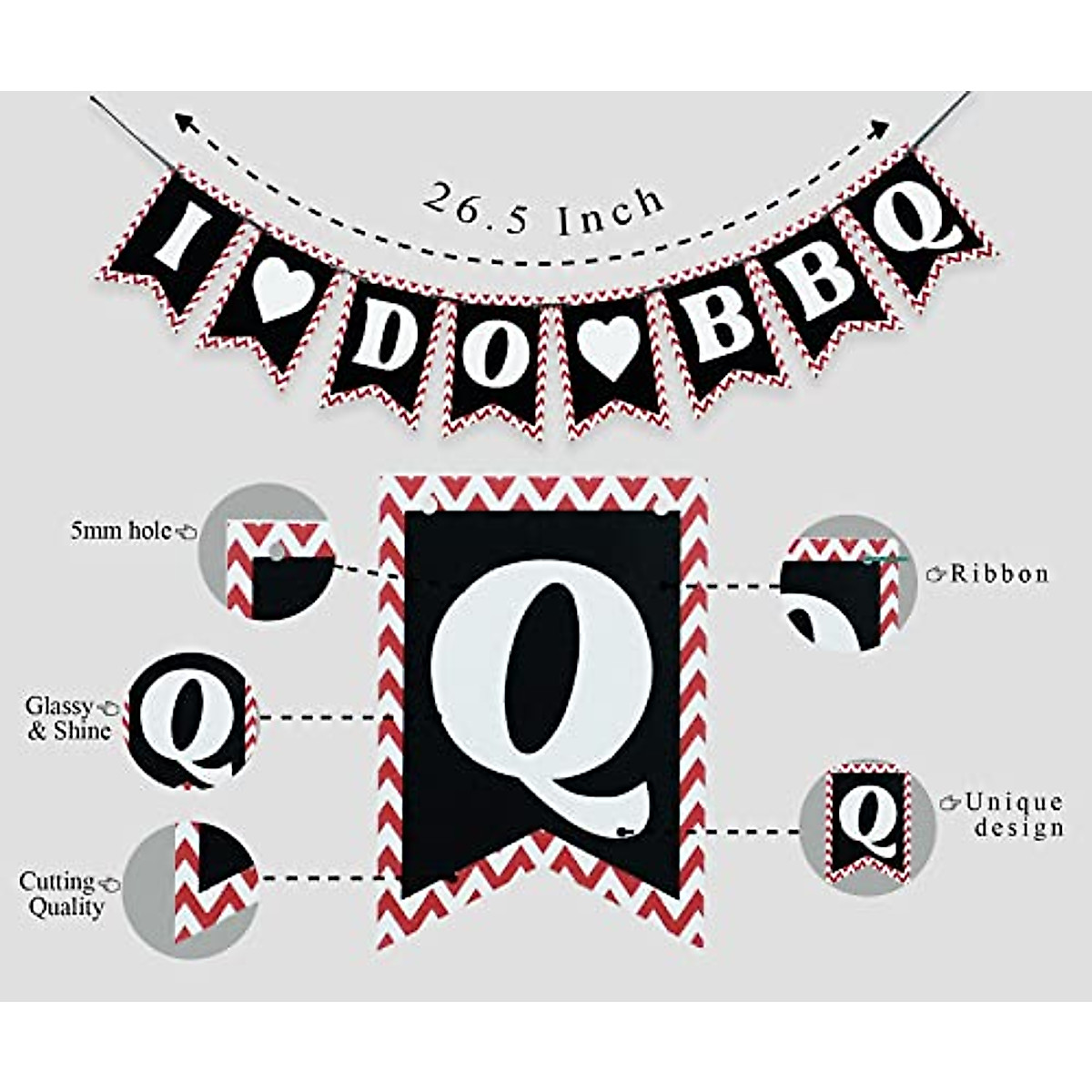 I Do BBQ Better Be Quick Picnic Shower Party Supplies Bridal Shower Engagement Wedding Decorations Hen Party Banner Bachelorette Party banner