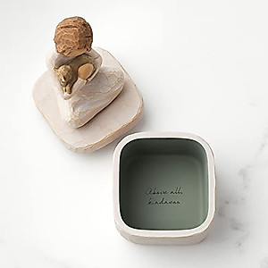 Willow Tree Kindness (girl) Keepsake Box, sculpted Hand-Painted Keepsake Box