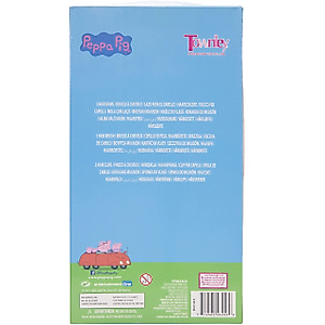 Peppa Pig - Townley Girl Hair Accessories Box|Gift Set for Kids Girls|Ages 3+ (6 Pcs) Including Hair Bow, Hair Brush, Snap Clips and More, for Parties, Sleepovers and Makeovers