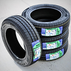 Haida SCEPHP HD667 All-Season Passenger Car Touring Radial Tire-165/65R14 165/65/14 165/65-14 79H Load Range SL 4-Ply BSW Black Side Wall UTQG 340AA