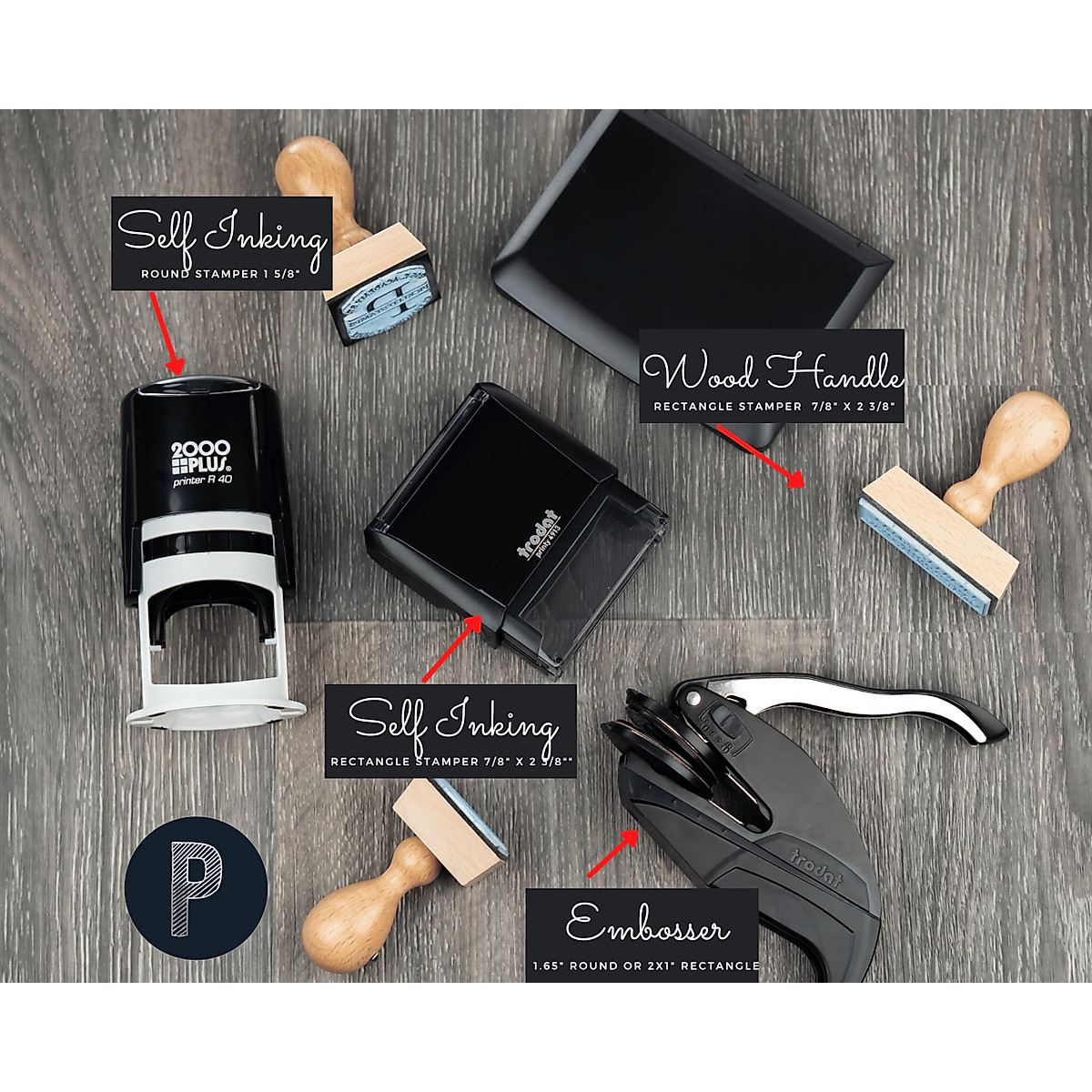 20 Designs to Choose!! Personalized - Address Stamp - Customized Stamp - Self-Inking Return Address Mail 3 Lines Custom Address Stamper - Black Red Blue Purple Green Ink - Wedding Invitation Stamp