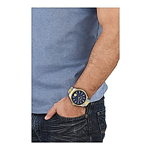Versus Versace Mens Blue 45 mm Colonne Watch VSPHI5421