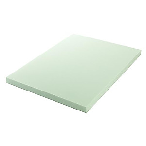 ZINUS 4 Inch Green Tea Memory Foam Mattress Topper, Smaller, More Convenient WonderBox Packaging, Pressure-Relieving Layers, CertiPUR-US Certified, Twin