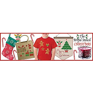 Dove Stencil - Holiday Decoration Stencil for Painting Christmas Cards Ornaments Winter Art DIY Art & Craft Reusable Sturdy Flexible Template 10 mil Plastic Mylar - The Artful Stencil