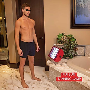 Sperti UV Eye Protection Goggles for The Fiji Sun Tanning Lamp and Red Light Therapy, FDA Registered, Clear Unobstructed Vision