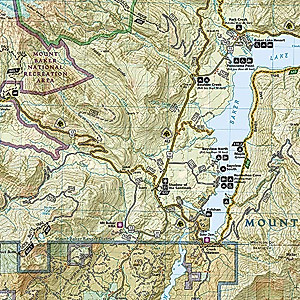 Mount Baker and Boulder River Wilderness Areas Map [Mt. Baker-Snoqualmie National Forest] (National Geographic Trails Illustrated Map, 826)