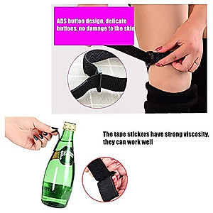 Women Knee Boots Anti-Slip Straps Fixed belt Accessories,Anti-Fall Inside with 20 pcs tape stickers [1 pair](11.8-17.7 inch)
