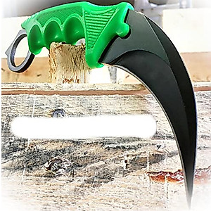 New 7.5" Zombie Tactical Survival Fixed Blade Hunting Karambit Neck Knife w/ Sheath Camping Outdoor Pro Tactical Elite Knife BLDA-0034
