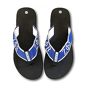Zeta Phi Beta Ladies Thong-Style Flip Flop Sandals Size 12