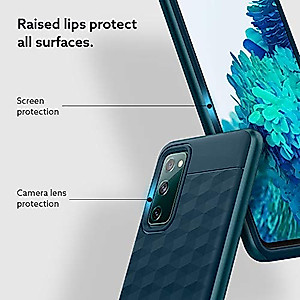 Caseology Parallax for Samsung Galaxy S20 FE 5G Case (2020) - Aqua Green