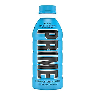 Prime Hydration Sports Drink Variety Bundle - Lemon Lime, Tropical Punch, Blue Raspberry, Strawberry Melon & Ice Pop (Pack of 5) - 16.9 Fl Oz By CentaCure and Free Sticker!