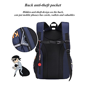 Backpack for kids Elementary School,Lightweight and Durable Leisure School Bags Teen Large Capacity Travel Daypack