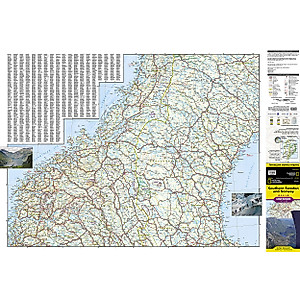 Southern Sweden and Norway Map (National Geographic Adventure Map, 3301)