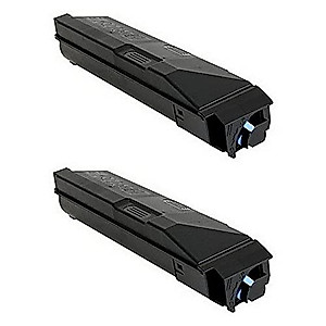 SuppliesMAX Compatible Replacement for Kyocera Mita TASKalfa 4550ci/4551ci/5550ci/5551ci Black Toner Cartridge (2/PK-30000 Page Yield) (TK-8507K) (1T02LC0US0_2PK)