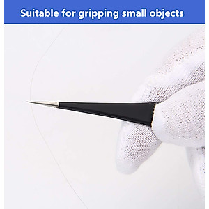 6PCS - YURROAD Multifunctional Stainless Tweezers Kit Quilling Tools for Artwork