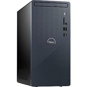 Dell Inspiron 3020 Desktop 11 TB (1TB SSD+10TB HD) 64GB RAM Win 11 PRO (Intel Core i9-13900K Processor with Turbo Boost to 5.80GHz, 64 GB RAM, 1 TB SSD + 10 TB HD, DVD+RW Drive) Business PC Computer