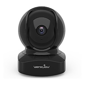 wansview Wireless Security Camera, IP Camera 1080P HD, WiFi Home Indoor Camera for Baby/Pet/Nanny, 2 Way Audio Night Vision, Works with Alexa, with TF Card Slot and Cloud