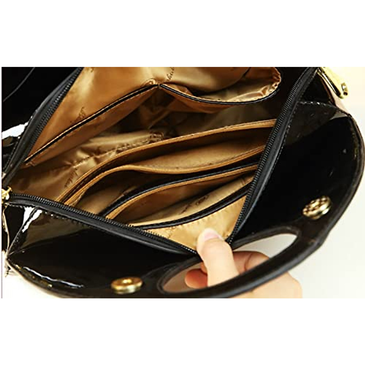 Shirt Luv Fashion Crystal Women Top Handle Satchel Handbags Leather Evening Bag Party Diamonds Shoulder Messenger Bags (Silver)