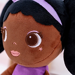 Lazada Soft Baby Doll Girl Gifts Plush African Dolls Girl Toys 16"