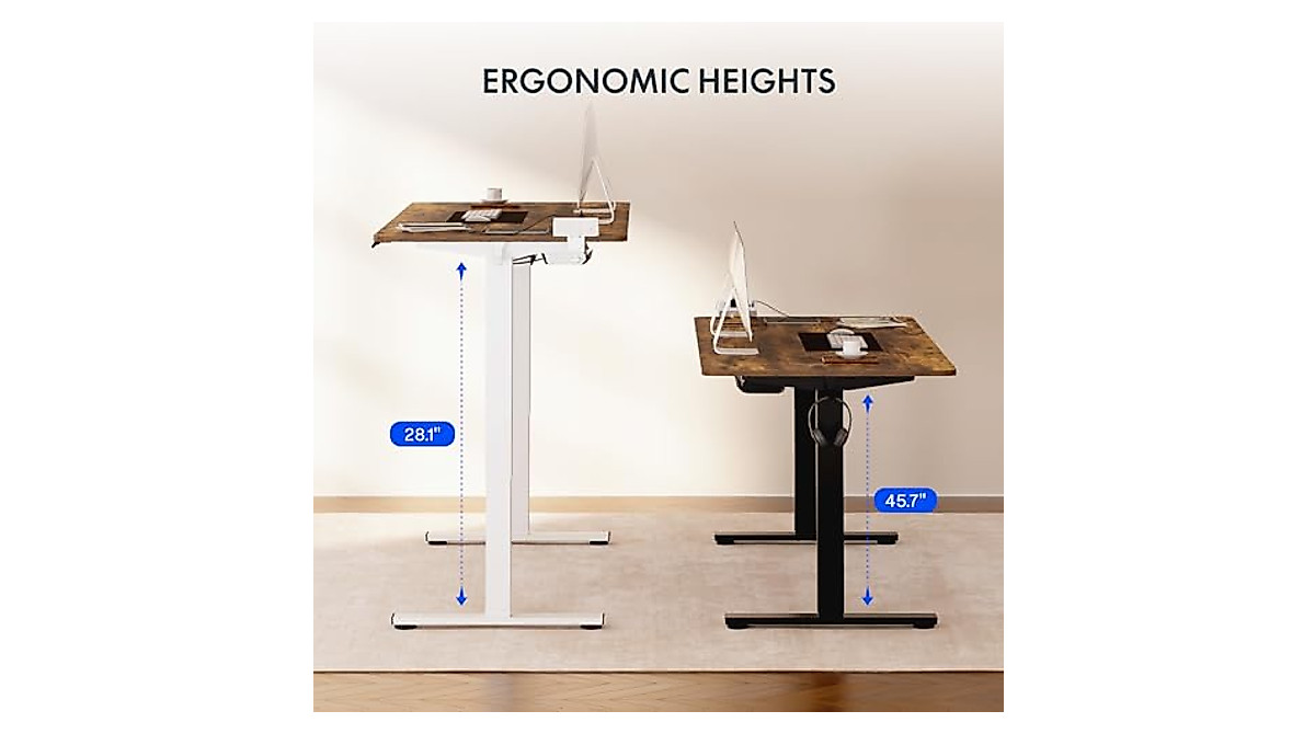 FLEXISPOT EN2 Standing Desk - Adjustable & Stylish