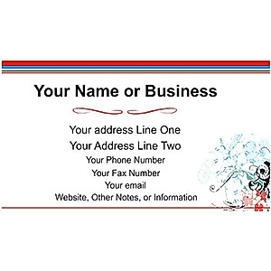 100 Business Cards with excellent Colors for Personal or Business use