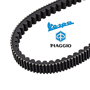840908 OEM Transmission Drive V Belt for 2005 - 2009 Vespa GT Granturismo 200 cc for 2003 - 2006 APRILIA Mojito Atlantic 200 cc OEM AP8580246, 840908