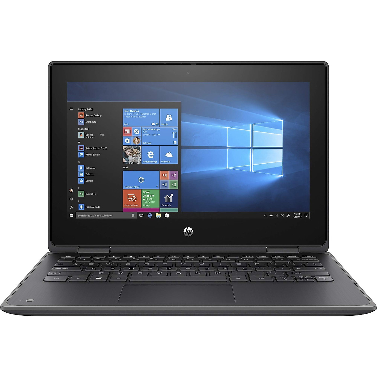 HP ProBook x360 11 G5 EE 11.6" Touchscreen 2 in 1 Notebook - HD - 1366 x 768 - Intel Celeron N4120 Quad-core (4 Core) 1.10 GHz - 4 GB RAM - 128 GB SSD - Windows 10 Pro - Intel UHD Graphics 600 -