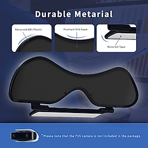 NexiGo Privacy Cover for PS5 Camera, Lens Cover for PlayStation 5 HD Camera, Protecting Privacy and Preventing Dirt, Durable and Sleek Design, Black (Camera NOT Included)