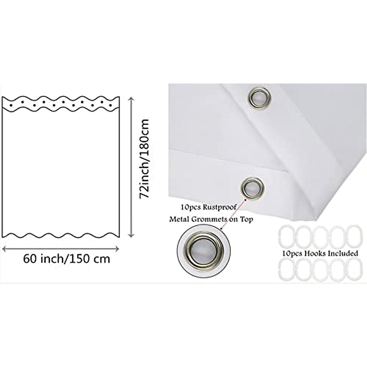 LB Sage Green Cactus Plant Shower Curtain Decor,Purple Flower and Succulent Botanical on Black Shower Curtains for Bathroom 60X72 inch Polyester Fabric Bathroom Decoration Bath Curtains Hooks Included