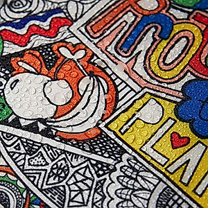 ECO CHIC Lightweight Foldable Reusable Shopping Bag | Water Resistant Shopping Tote Bag | Folds Into Attached Pouch for Storage | Made from Recycled Plastic Bottles (Save the Planet)