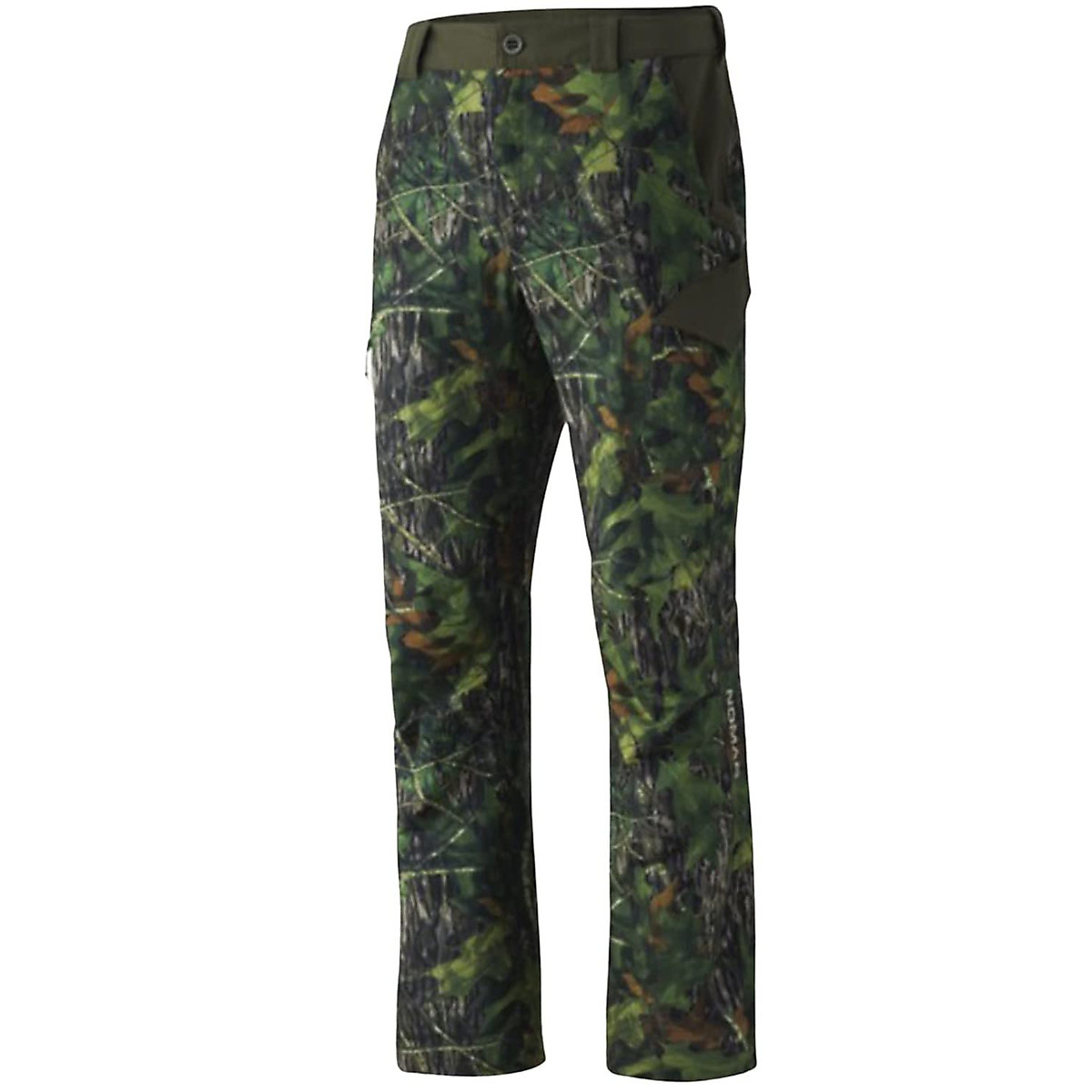 Nomad Mens Pursuit Pant | Camo Hunting Pants with Adjustable Waistband, Mossy Oak Shadowleaf, X-Large