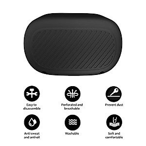 ICRPSTU VR Shell Silicone Face Protector Cover - Sweat-Proof, Non-Slip, Washable, Anti Scratch Anti Dust Anti Shock