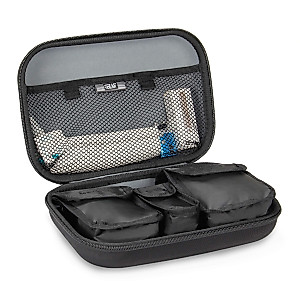 USA GEAR Case for Medical Thermometer - Thermometer Case for Temporal Scanner Thermometer, Infrared Thermometer, Ear Thermometer Compatible with Braun ThermoScan, Goodbaby, QQcute, Exergen and More