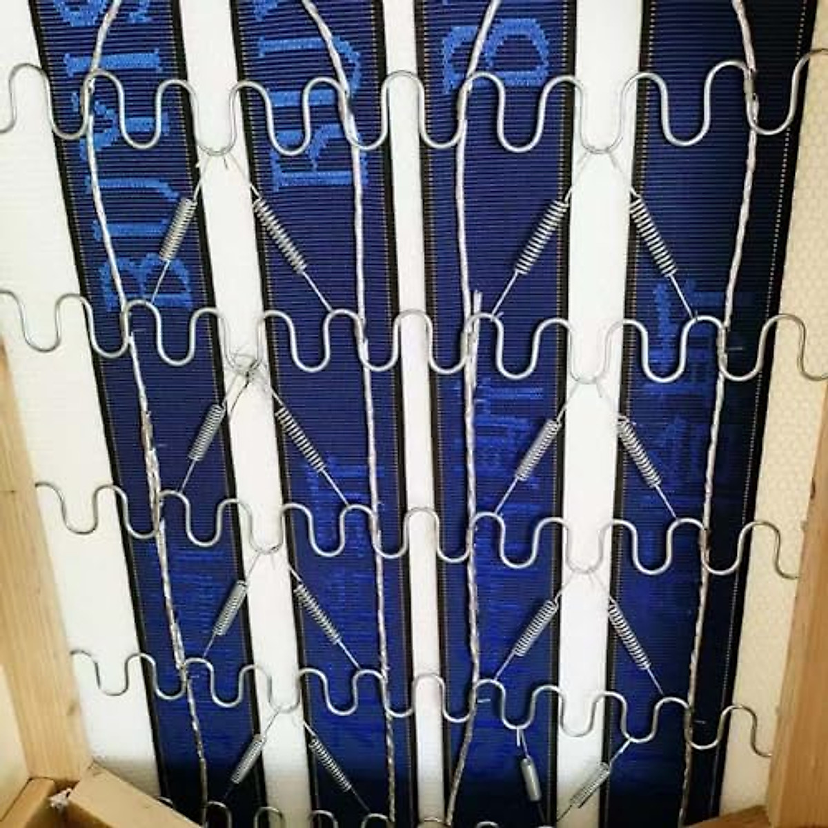 YLM1991 Upholstery Stay Wire for Sofa Furniture Springs, 9 Gauge with 40 Clips (10M/32ft)