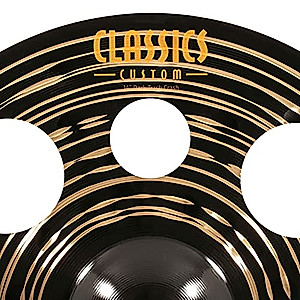 Meinl Cymbals Classics Custom Dark 14" Trash Crash Cymbal for Drum Set — Made in Germany — B12 Bronze, 2-Year Warranty (CC14DATRC)
