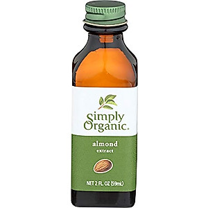 Simply Organic Almond Extract, Certified Organic | 2 oz | Pack of 1