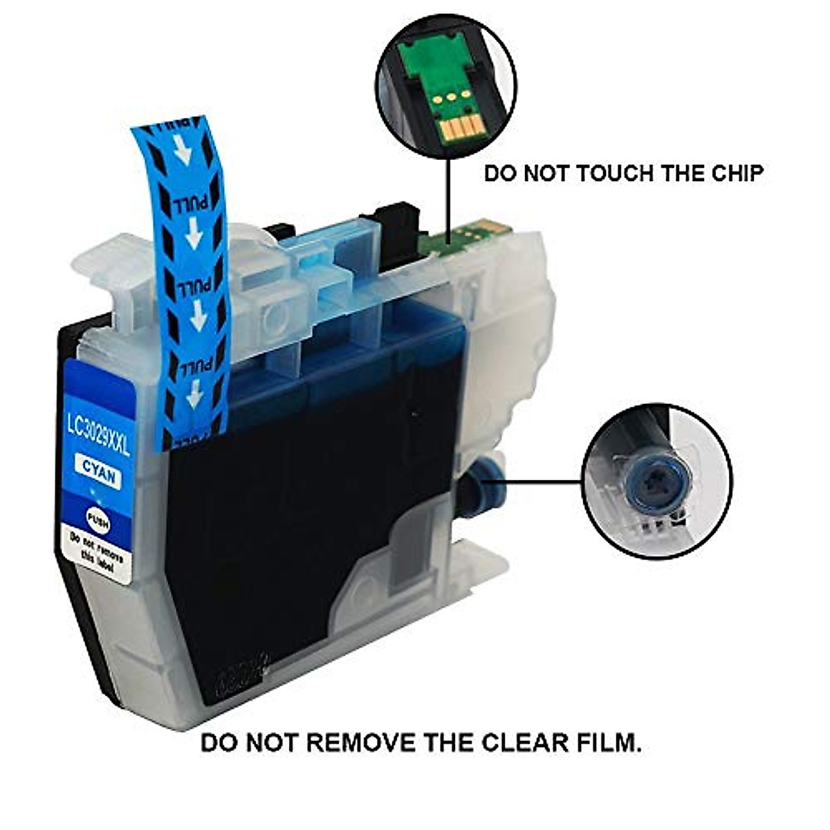 Tuobo Compatible Ink Cartridge Replacement for Brother LC3029 XXL LC 3029 to use with MFC-J5830DW MFC-J5830DWXL MFC-J5930DW MFC-J6535DW MFC-J6535DWXL MFC-J6935DW (6 Color)