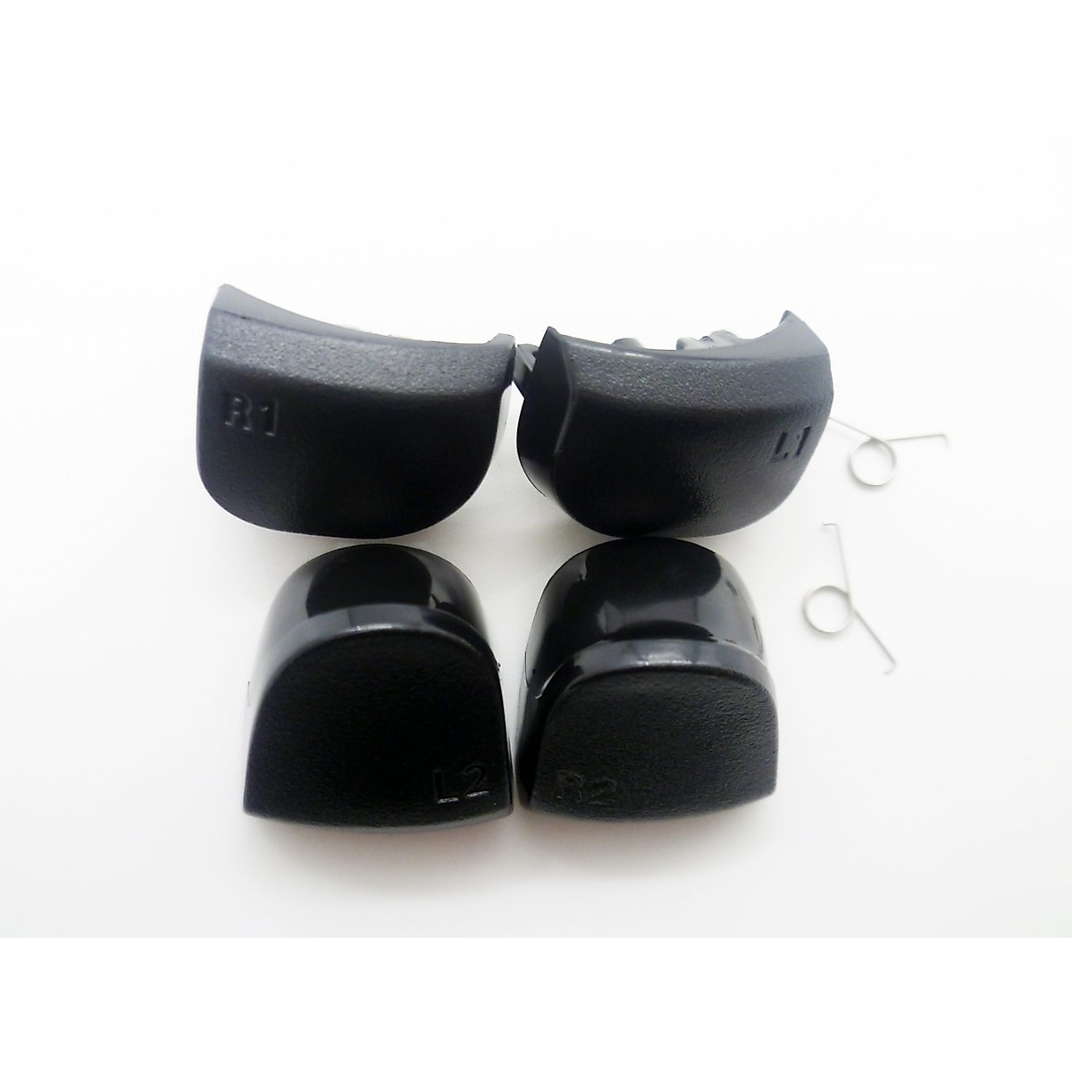 Triggers R1 R2 L1 L2 + Springs Command Buttons Caps Replacement for Sony Playstation 5 PS5 Controller (2pcs)