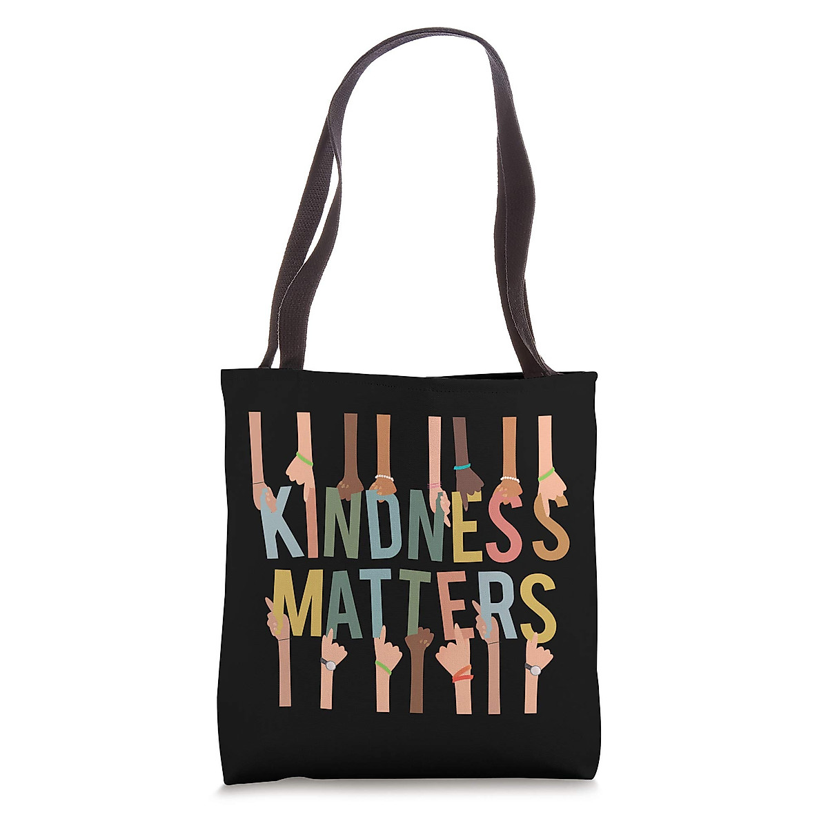 Kindness Matters Anti-Bullying Diversity Inclusion Tote Bag