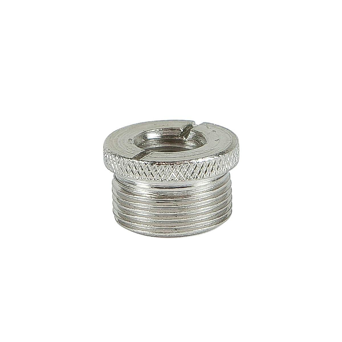 Monoprice 602000 Screw Thread Adapter for Microphone Stand (5/8 Male to 3/8 Female), Silver