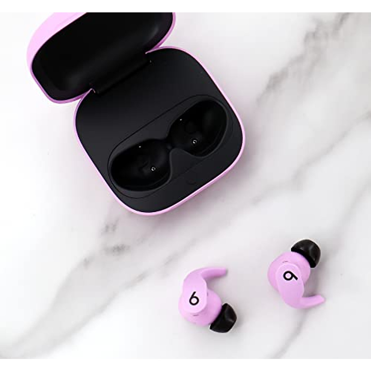 9 Pairs Ear Tips Set Compatible with Beats Fit Pro, Memory Foam Double Flange and Normal Silicone Tips S/M/L Replacement Noise Isolation Fit in Case Eartips for Beat Fit Pro - Black