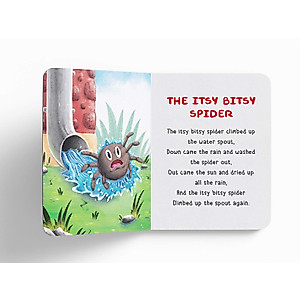 Nursery Rhymes Board Book: Illustrated Classic Nursery Rhymes (My First Book series)