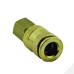 Milton S-217 1/4" NPT V Style Coupler and Plug Kit - 6 Piece