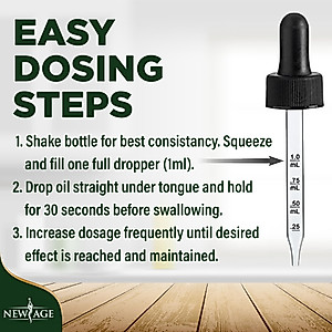 NEW AGE Hemp Oil - All Natural Grown and Made in The USA! (1000 (Pack of 2))